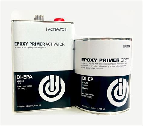 Epoxy Primer Activator And Primer Gray