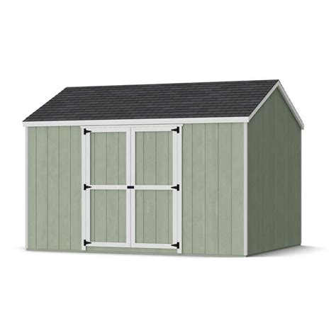 Little Cottage Co Value Gable 10 Ft X 12 Ft Outdoor Wood Storage