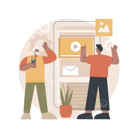 Technology Concept Vector Art Png Technology Gap Abstract Concept