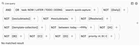Hiding The Query Builder Questions And Help Logseq