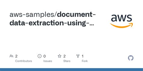 Github Aws Samplesdocument Data Extraction Using Aws Textract