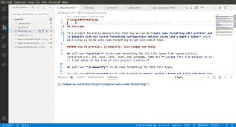 Auto Code Formatting With Prettier And Jsbeautify On Git Pre Commit