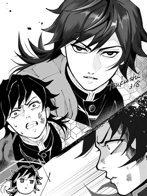 Tomioka Giyuu Kimetsu No Yaiba Highres 1boy Black Hair Black