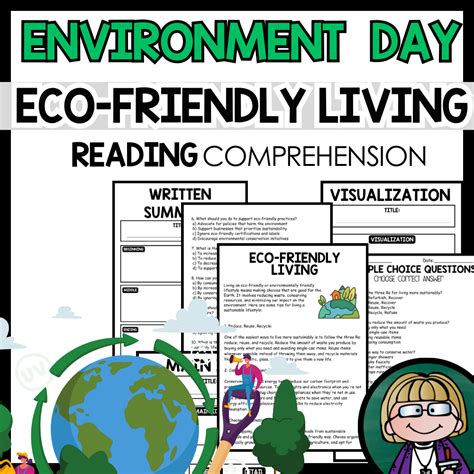 Environment Day Eco Friendly Living Reading Comprehension Passage An