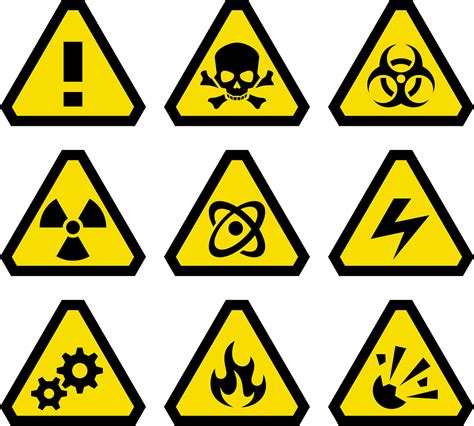 Explosive Sign Caution Alert Warning Symbol Png