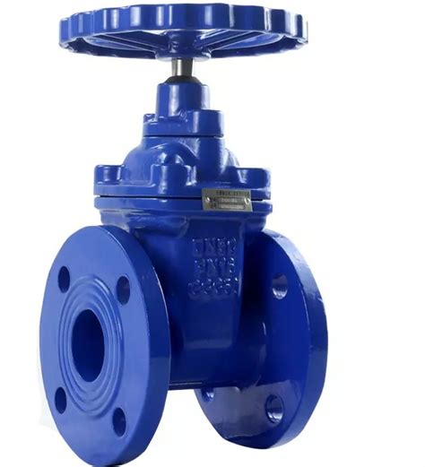 DIN 3202 F4 F5 BS5163 Ductile Iron Non Rising Stem Resilient Seated