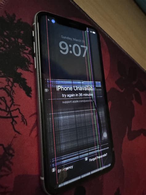 Screen Cracked And Now I Cannot Enter Passcode Because The Touch Screen Is Glitching Out And