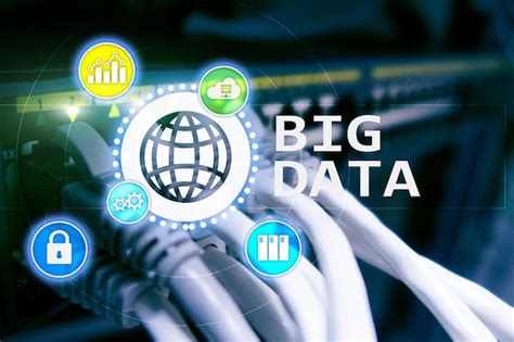 Premium Photo Big Data Analysing Server Internet And Technology