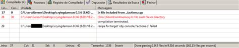 [error] libxml xmlmemory h no such file or directory programação