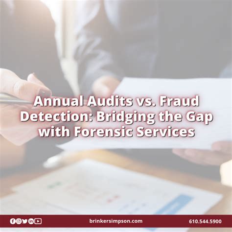 Audits Vs Fraud Detection Bridging The Gap With Forensic Services