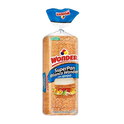 Super Pan Blanco Wonder Con Ajonjoli 567 G A Precio De Socio Sams