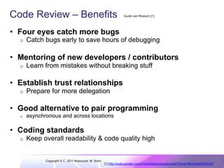Code Review With Git And Gerrit Devoxx 2011 Tools In Action 2011