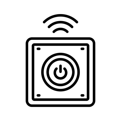 Smart Switch Icon Style 21268374 Vector Art At Vecteezy