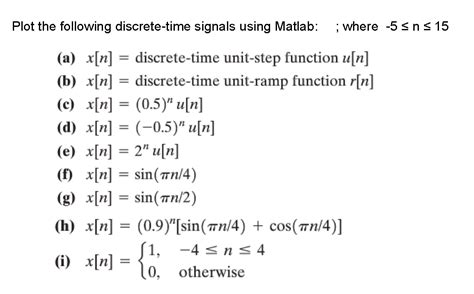 Solved I Need Matlab Code For That Question Please