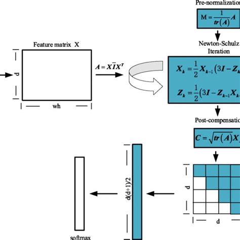 second order covariance pooling using newton schulz iteration to