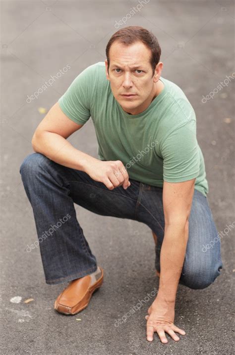 Kneeling Man