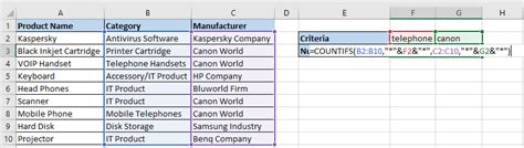 How To Countif Partial Match In Excel
