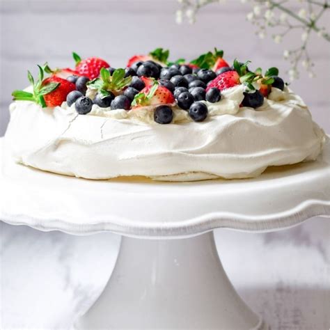 Easy Pavlova Recipe Opskrift Dessert Lagkage Kage