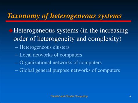 ppt high performance computing on heterogeneous networks powerpoint