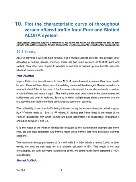 pure and slotted aloha system pdf network architecture internet protocols