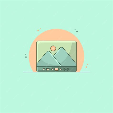 Premium Vector Photo Viewer App Vector Illustration Photo Viewer