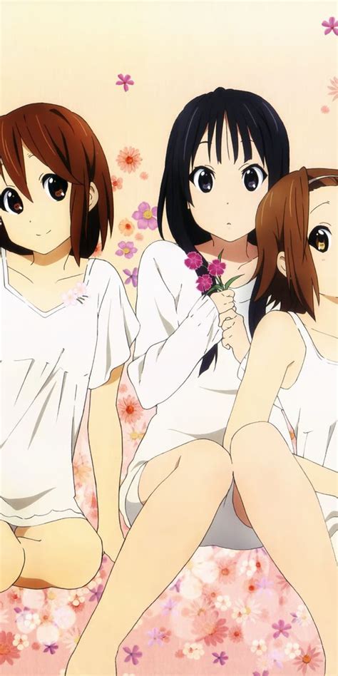 Обои на рабочий стол Аниме Мио Акияма К Он Адзуса Накано Рицу Тайнака Цумуги Котобуки Юи