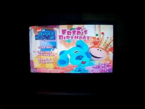 Blues Room Freds Birthday Dvd Menu Youtube