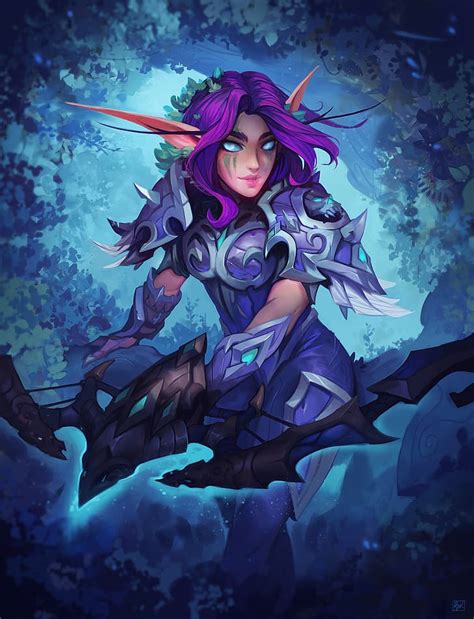 3840x2160px Free Download Hd Wallpaper Night Elves World Of