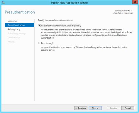 Teil 28c Web Application Proxy Installieren Und Konfigurieren Ein