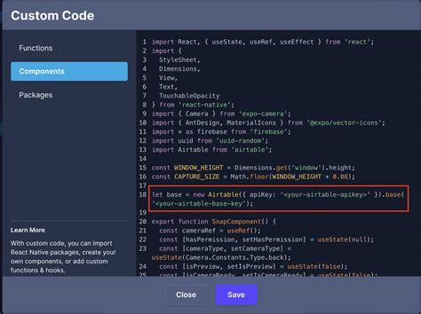 Upload Images From Cloudinary To Airtable Using Camera From Draftbit The Draftbit Community