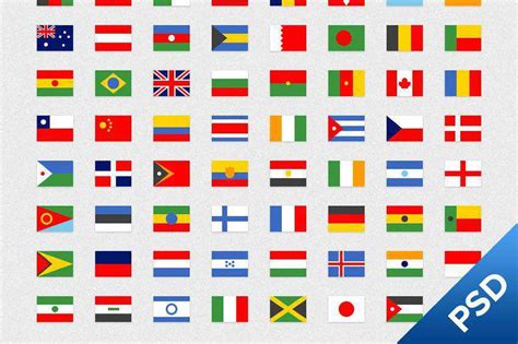 Top 10 Free Country Flag Icon Sets For Web Design Speckyboy