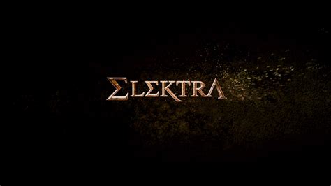 Elektra Opening Title Logo