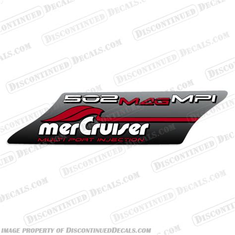 Mercruiser 502 Mpi Decal