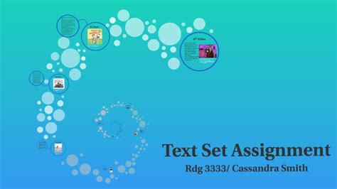 Text Set Assignment By On Prezi
