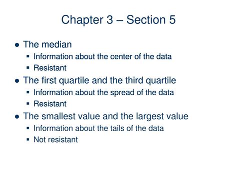 Ppt The Five Number Summary And Boxplots Powerpoint Presentation Free Download Id4817878