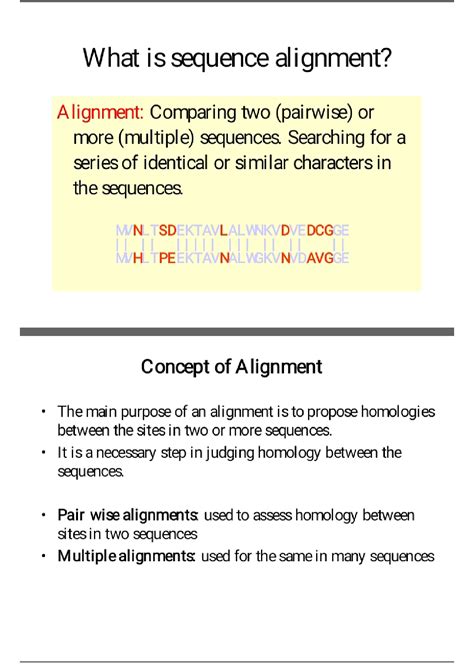 Alignment Sequences Bioinformatics At Lucas Cade Blog