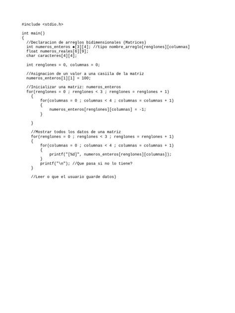 matrices pdf