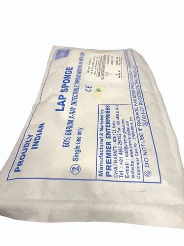 Lap Sponge Sterile Lap Sponge Trader Wholesaler Distributor From