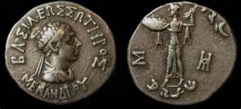 Menander Drachm Coin Talk