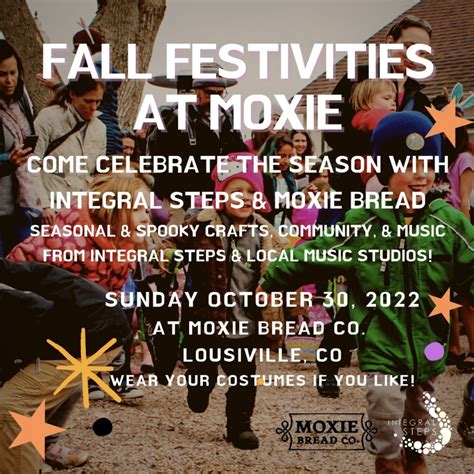 Fall Festivities This Weekend — Moxie Bread Co