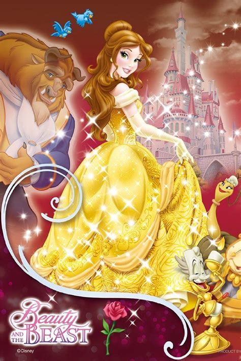 ディズニー 煌めきのベル Iphone640×960壁紙 画像34702 スマポ ディズニーアニメ ディズニー美女と野獣イラスト