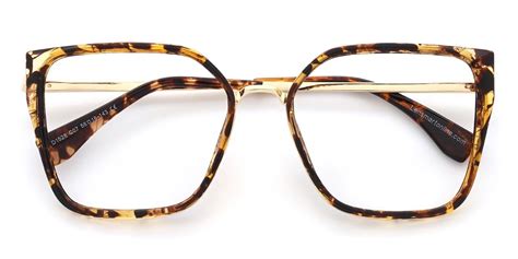 Tortoiseshell Square Glasses Trendy Frames For Women Lensmart