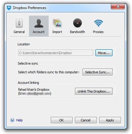 How To Change The Location Of Your Dropbox Folder Hongkiat