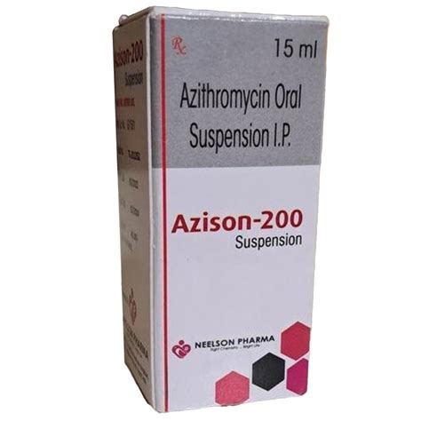 Azithromycin Oral Suspension Packaging Size 15ml At ₹ 46box In