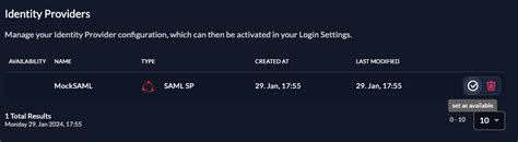 Configure Mocksaml As An Identity Provider In Zitadel Zitadel Docs