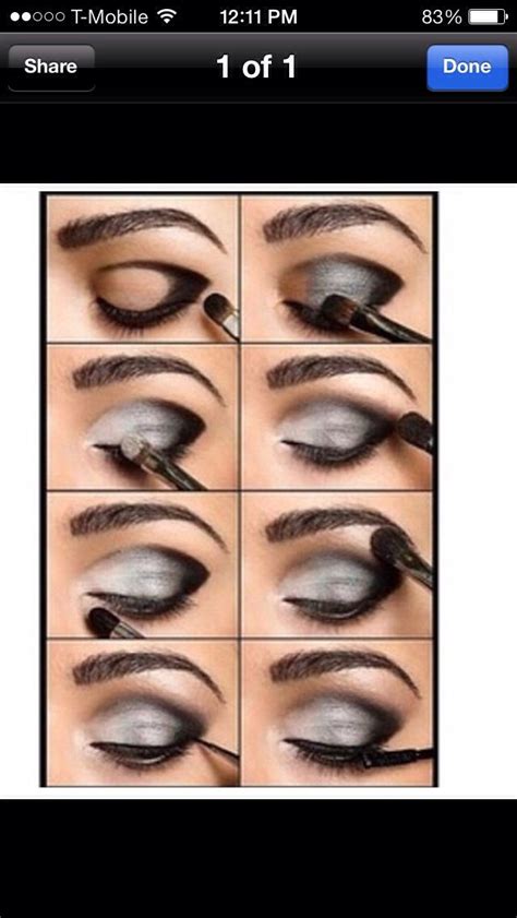 Easy Diy Perfect Silver Smokey Eye Silver Smokey Eye Makeup Smokey