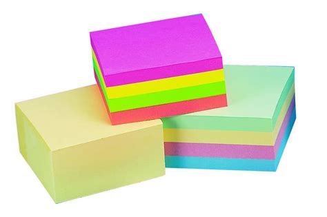 Sticky Note Cubes 75x75mm Pastel Each Forward Products