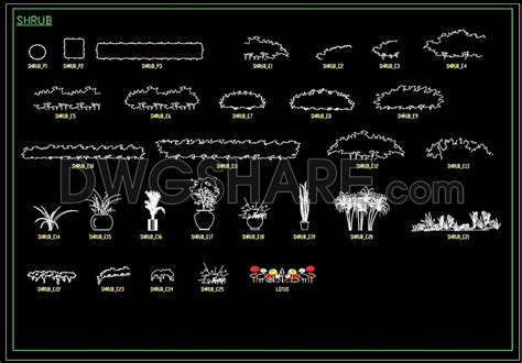 Trees AutoCAD Blocks Free Download Free Cad Blocks Download DWG Models For Architects