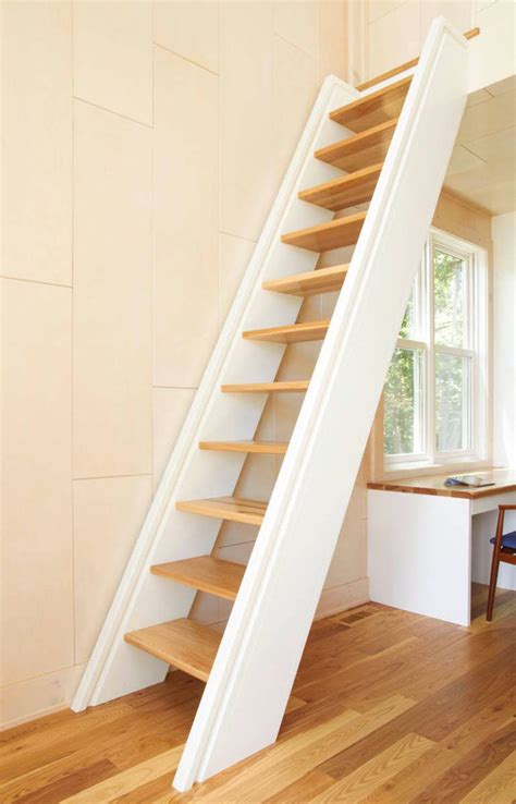 13 Stair Design Ideas For Small Spaces Attic Remodel Loft Staircase