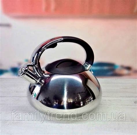 Чайник со свистком 3л из нержавеющей стали Edenberg EB-1323 Чайник для ...